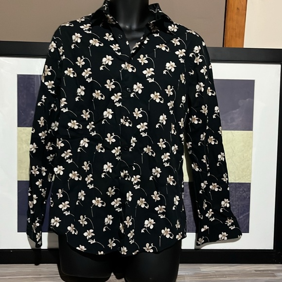 Express | Shirts | Express Shirt Mens Size M Floral Button Up Slim Mx ...